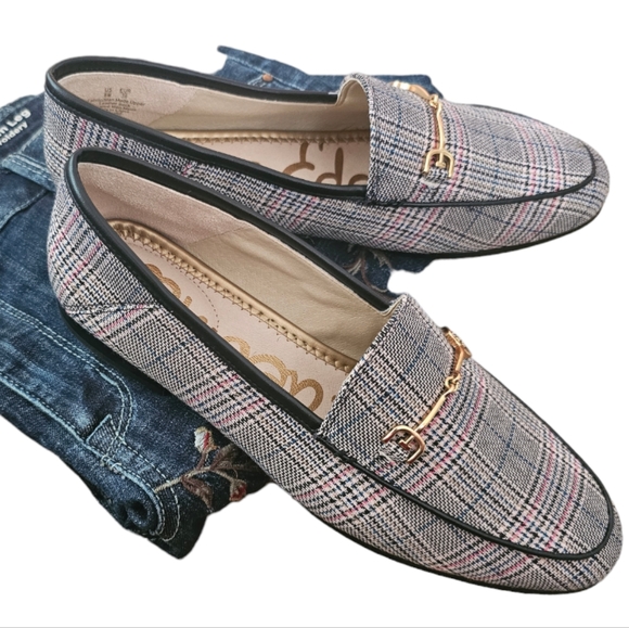 Sam Edelman | Shoes | Ec Sam Edelman Plaid Loraine Bit Loafer Size 8m ...